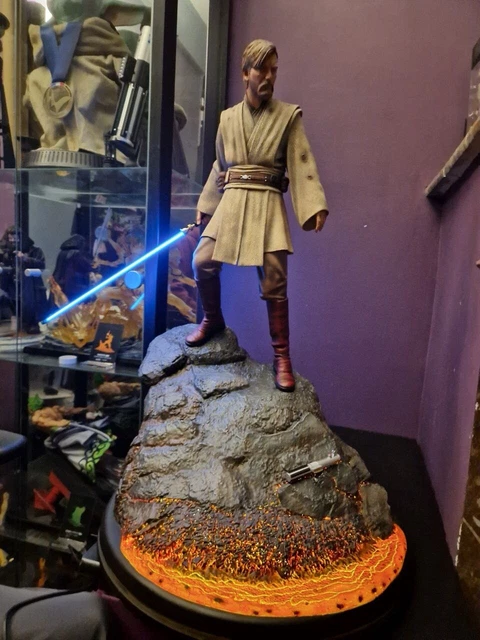 STATUE STAR WARS Obi Wan Kenobi The High Ground 1/4 DMD Studio - No ...