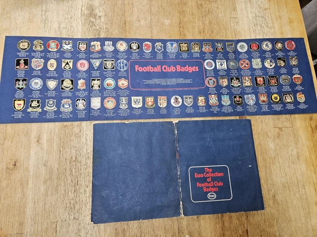 ESSO 1972 FOOTBALL Club Badges Complete Collection 3 Sets £1.76 ...
