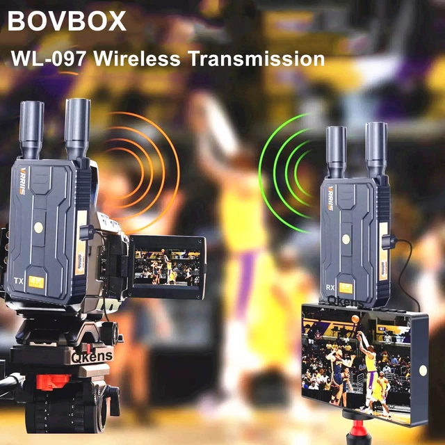 SISTEMA DE TRANSMISIÓN de video inalámbrico BOVBOX WL-097 656 pies 5G ...