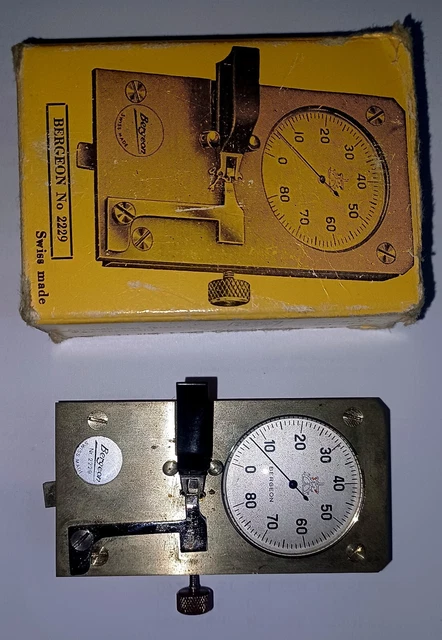 OUTIL BERGEON N° 2229 escapement tool horlogerie outillage EUR 200,00 ...