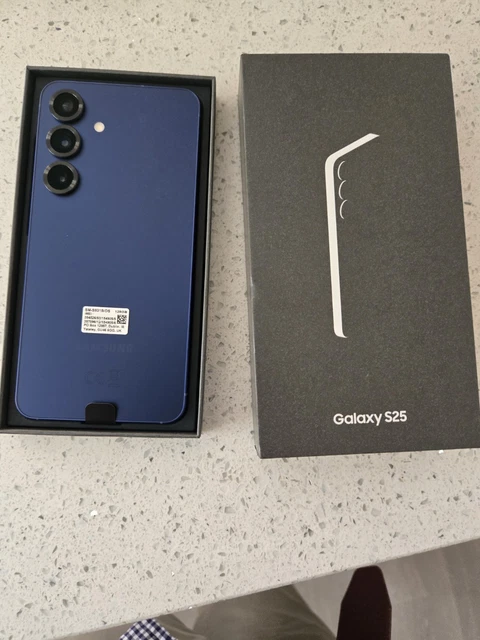 SAMSUNG GALAXY S25 Navy Blue 128GB Unlocked Smartphone SM-S931B/DS 5G £ ...