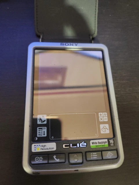 VINTAGE SONY CLIE PEG-SJ20 Retro Handheld PDA - Classic Electronics ...