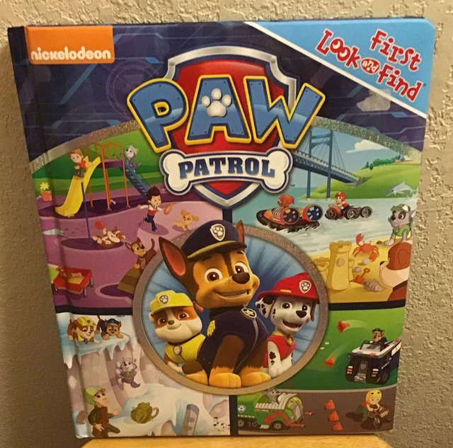 NICKELODEON PAW PATROL First Look and Find Large Board Book £5.30 ...