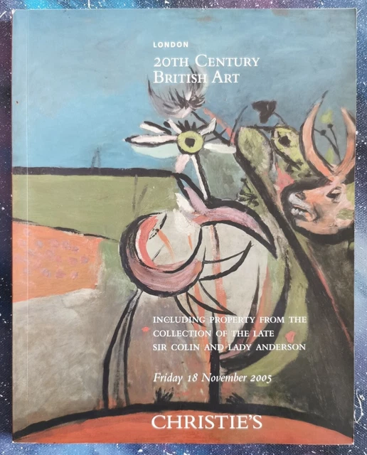 CHRISTIE'S LONDON 20TH Century British Art Auction Catalogue 18th ...