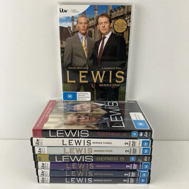 LEWIS COMPLETE SERIES 1-8 DVD Set | ITV British Crime Drama | Region 4 ...