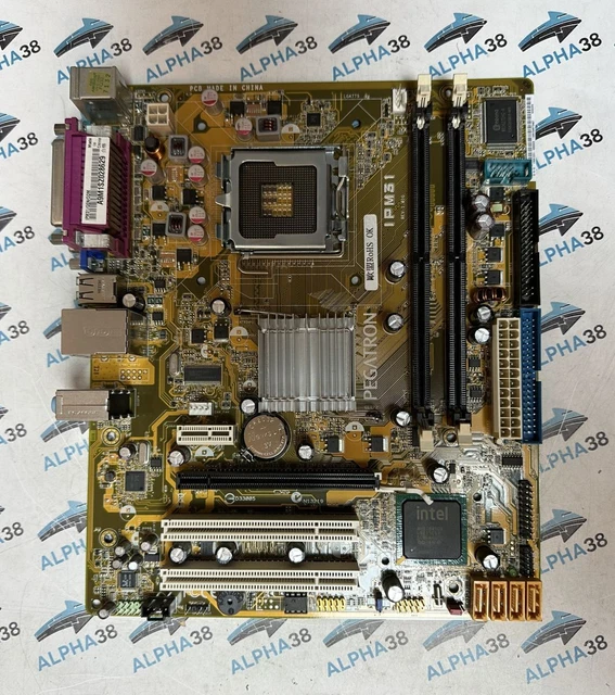 Pegatron Ipm31 Intel G31 2x Ddr2 Ram Socle 775 Micro Atx Desktop Pc