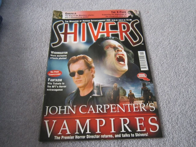 VINTAGE SHIVERS MAGAZINE issue 55, John Carpenter's ,Vampires £5.00 ...