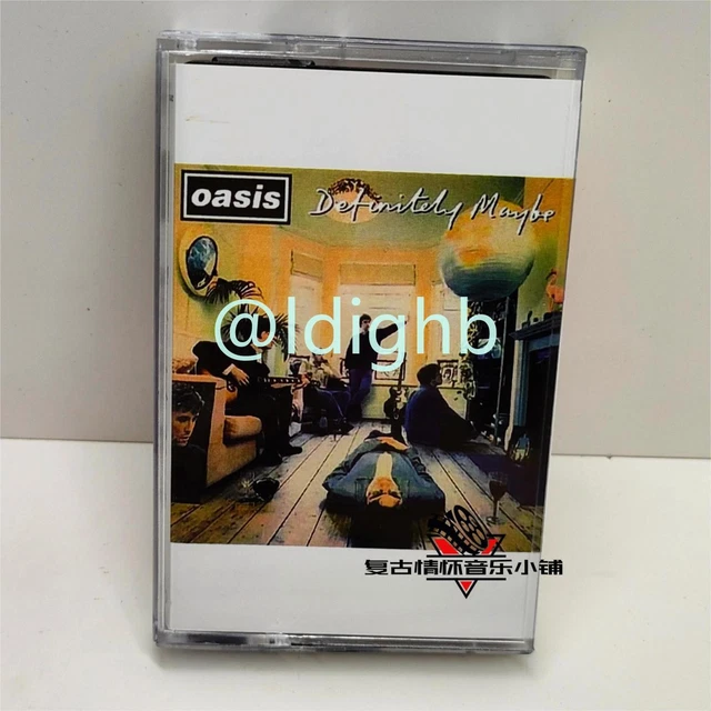 OASIS DEFINITELY MAYBE Retro Album Tape Sealed Cassettes EUR 15,85 ...