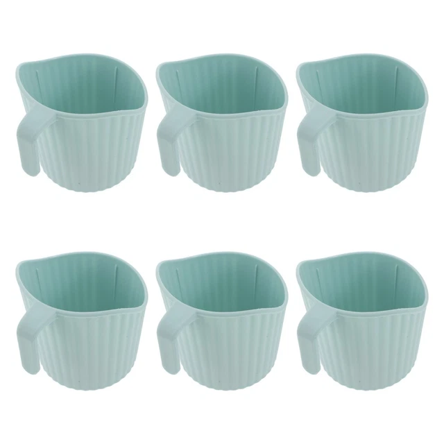6PCS PAPER CUP Holder Anti-Scalding - Insulated Water Tea Coffee Mug ...