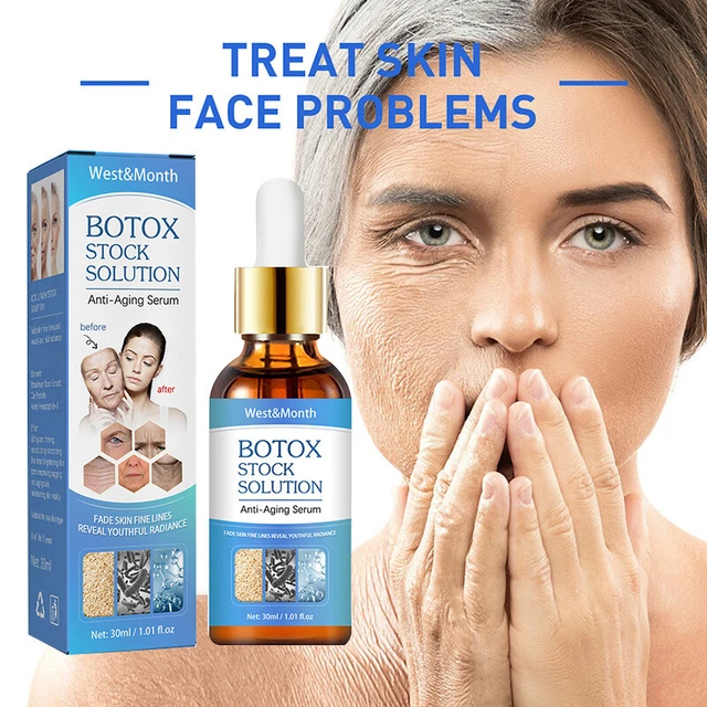 BOTOX WRINKLE REMOVER Instant Anti-Aging Face Serum Retinol Skin ...