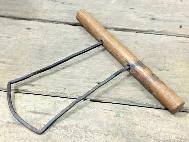 ANTIQUE VINTAGE WOODEN Flat Block Holder Carpenter Planar Tool. de ...