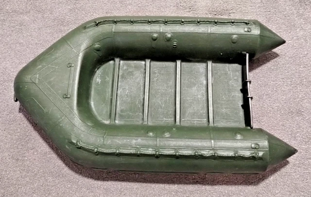ACTION MAN VINTAGE Palitoy/Original Assault Craft, Engine Motor and Oar ...