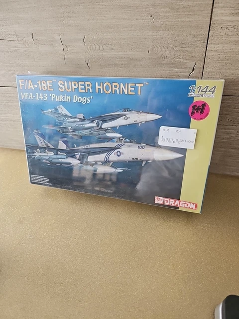 DRAGON F/A-18E SUPER HORNET VFA-144 PUKIN DOGS MAQUETTE AVION ARMÉE DE ...