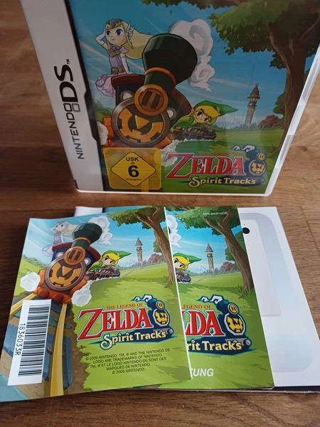 ZELDA SPIRIT TRACKS - Nintendo / 3DS / 2DS + custodia istruzioni ...