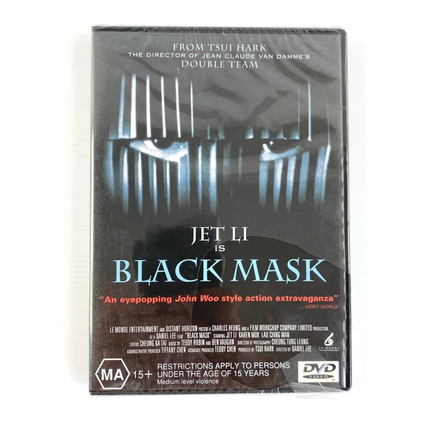 JET LI IS Black Mask (DVD, MA 15+, PAL, Region 4) New & Sealed - Free ...