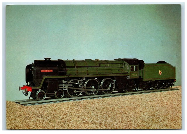 POSTCARD MODEL OF British Railways Standard Locomotive Class 7 No ...