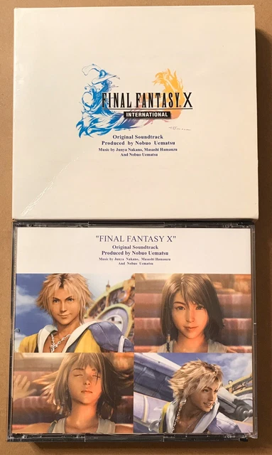 FINAL FANTASY X Original Soundtrack Rare Japanese 2x Cd Album Nobuo ...