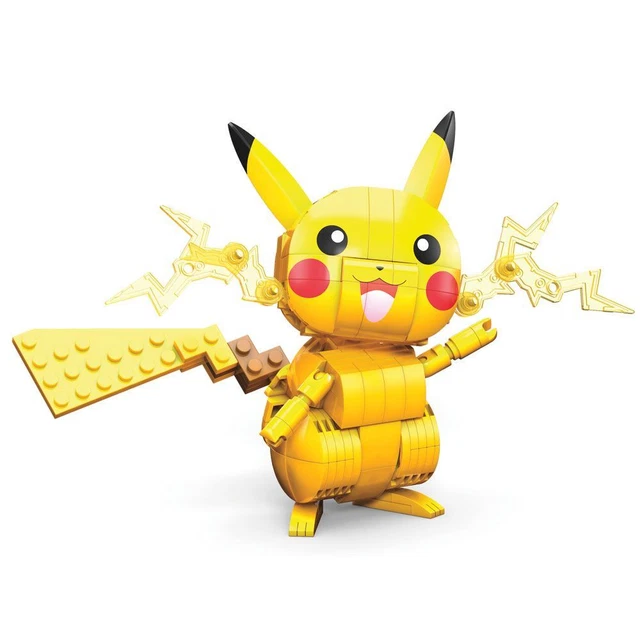 POKÉMON MEGA CONSTRUX Wonder Builders Construction Set Pikachu 10 Cm ...