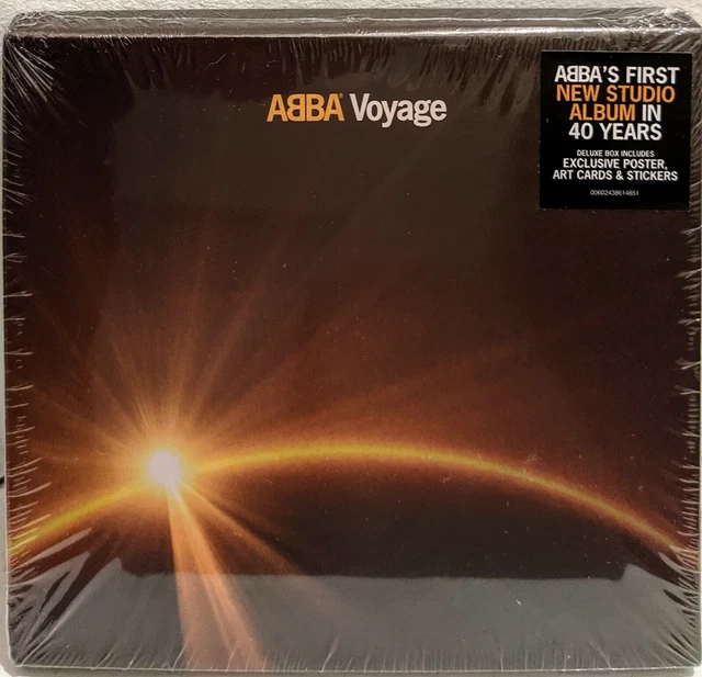 ABBA VOYAGE CD Delux Box in ECO Box,poster,art cards,stickers collector item NEW EUR 11,67 ...