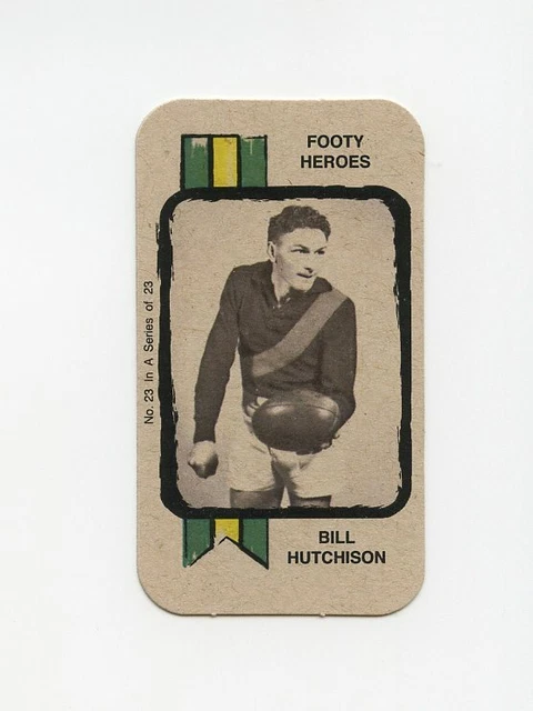 #TN01545 BILL HUTCHISON Australian VFL Footy Heroes Card EUR 8,71 ...