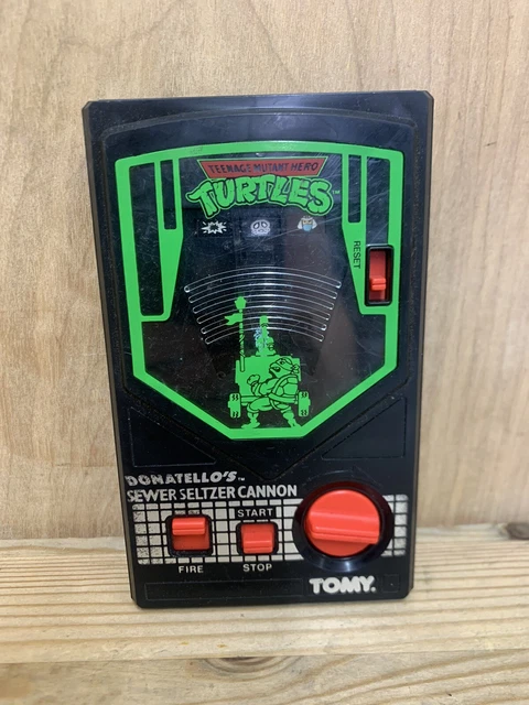 TEENAGE MUTANT NINJA Turtles 1990 Donatellos Sewer Seltzer Cannon Game ...