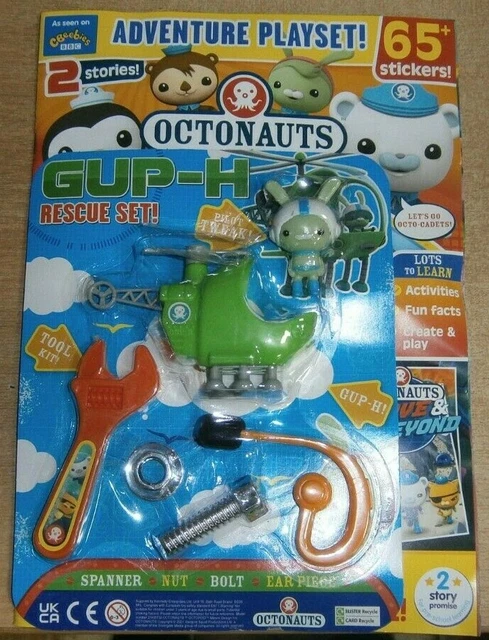 OCTONAUTS MAGAZINE #122 2021 Stickers activites facts + Tweak & GUP-H ...