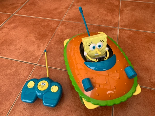 VINTAGE SPONGEBOB SQUAREPANTS krabby patty remote control car £34.95 ...