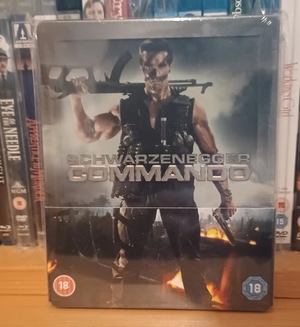 COMMANDO (BLU-RAY STEELBOOK) Zavvi Exclusive ~ Arnold Schwarzenegger EUR 80,88 - PicClick DE