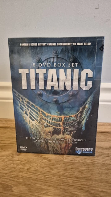 DISCOVERY CHANNEL TITANIC Box Set 8-Disc DVD Collection £1.75 - PicClick UK
