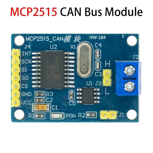 Spi Module De Bus Mcp2515 Can Pour 51 Mcu Arm Contrôleur Récepteur Tja1050 Eur 756 Picclick Fr