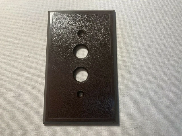 VINTAGE GENERAL ELECTRIC Bakelite Art Deco Electrical Push Button ...