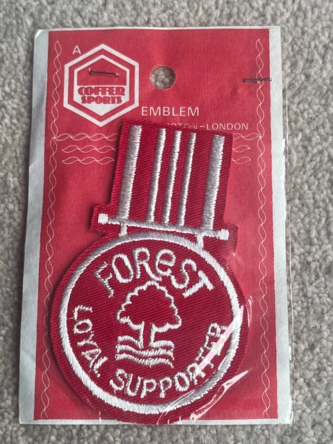 1970'S NOTTINGHAM FOREST FC Loyal Supporter Unopened Coffer fabric ...