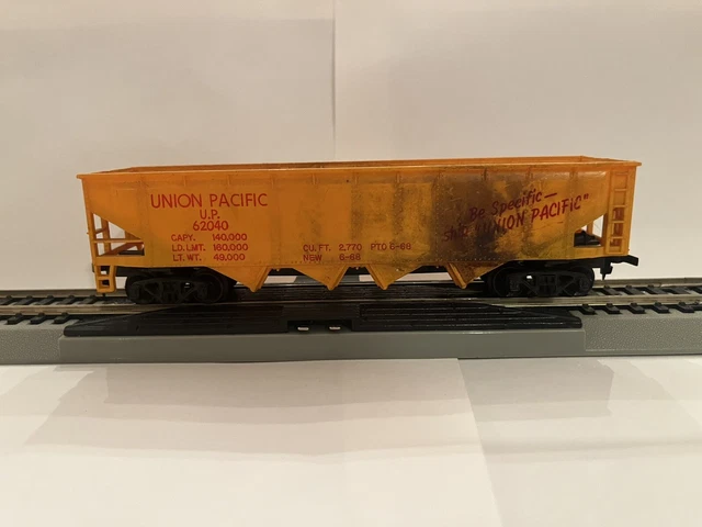 UNION PACIFIC VINTAGE Open Hopper Coal Ho Scale Train Car #62040 $4.00 ...