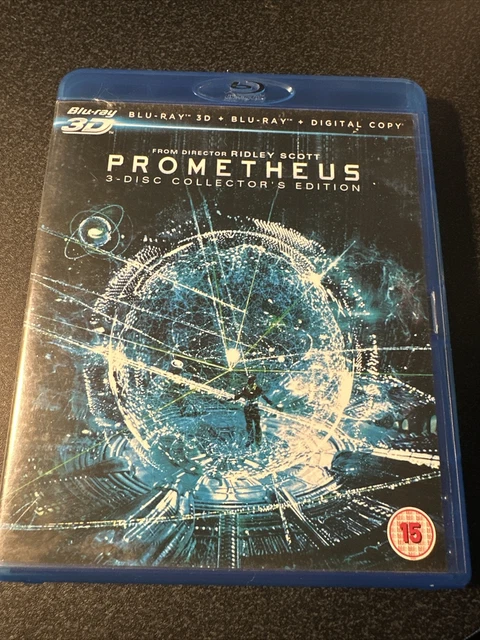 PROMETHEUS (BLU-RAY 3D/2D, 2012) 3 Disc Collector’s Edition EUR 5,76 - PicClick IT