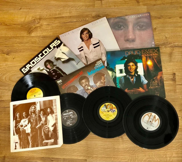 LOT DE 20 disques Vinyles 33 tours, pour décoration ou écouter. EUR 26 ...