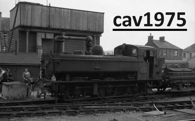 1960 M JACOBS 35mm Negative GWR 16XX Class 0-6-0PT 1621 at Swindon ...