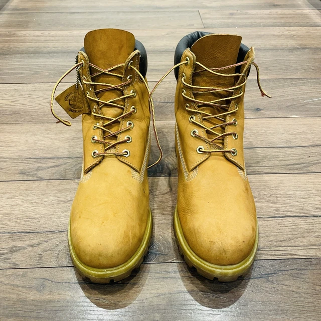 TIMBERLAND PREMIUM HERITAGE 6 Inch Lace-Up Waterproof Boot Size UK 12 W ...