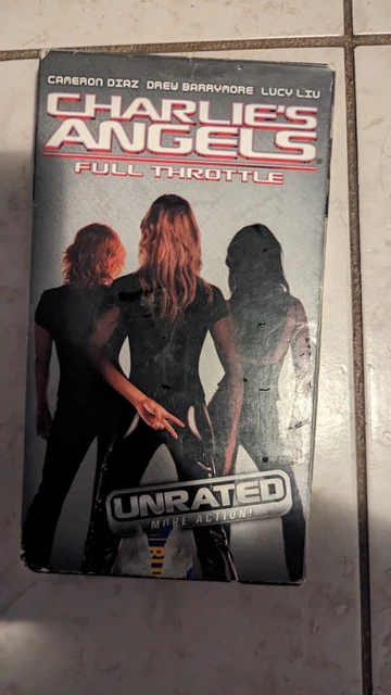 CHARLIE'S ANGELS: FULL Throttle- VHS, 2003, Unrated Version, Cameron Diaz $16.99 - PicClick CA
