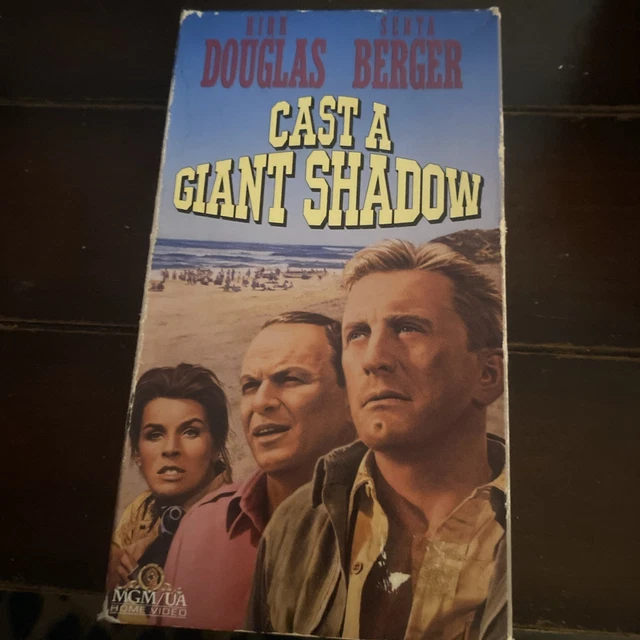 VHS CAST A Giant Shadow Kirk Douglas NEW SEALED 1966 color £5.29 ...