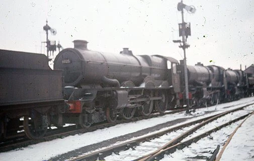 ORIGINAL COLOUR SLIDE of 6025 WR King class steam loco £3.99 - PicClick UK