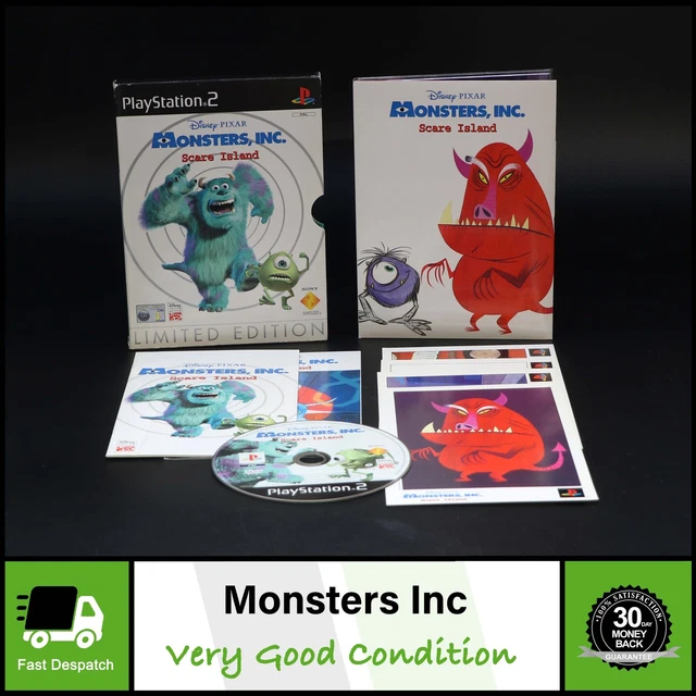 MONSTERS INC SCARE Island | Disney Pixar | PS2 Game | Limited Edition ...