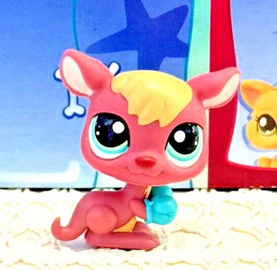 LITTLEST PET SHOP Lps Authentic Plum Boxing Kangaroo #1524 EUR 11,20 ...