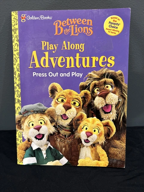 BETWEEN THE LIONS Play Along Adventures Press Out And Play Childrens ...