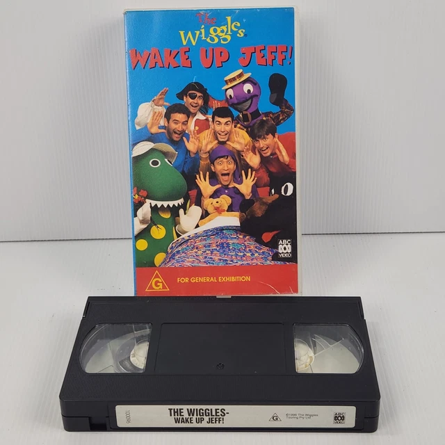 THE WIGGLES WAKE UP JEFF! G 1996 ABC Video VHS Tape G Rated Kids Film ...