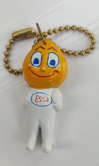 VINTAGE ESSO OIL Drop Man Keyring £24.95 - PicClick UK