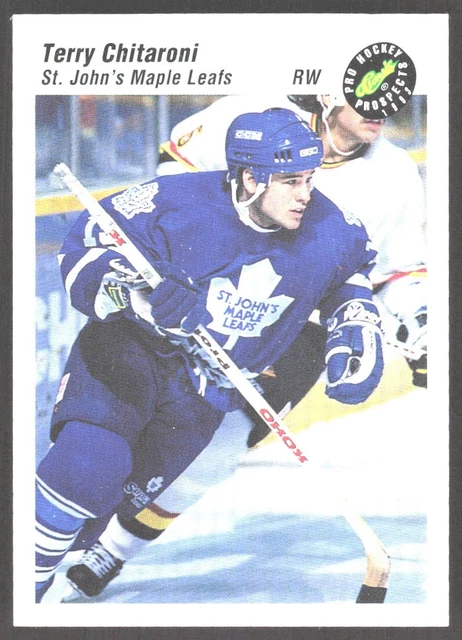 1993-94 CLASSIC TERRY Chitaroni Toronto Maple Leafs #92 EUR 1,10 ...