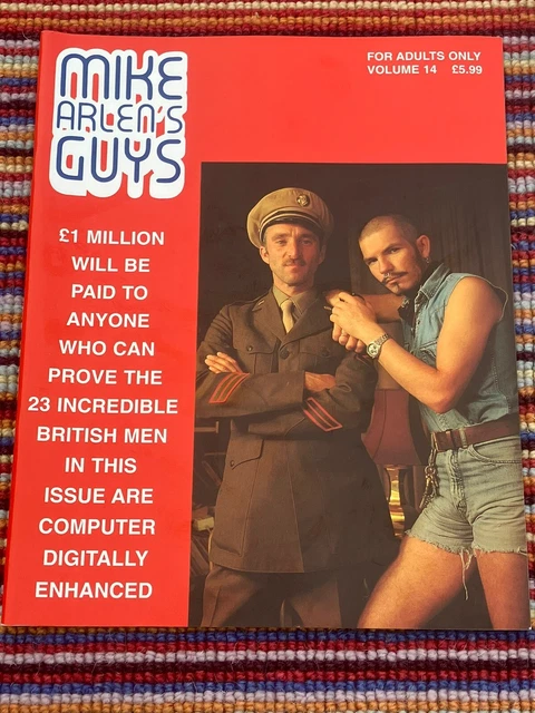 GAY INTEREST MIKE Arlen Arlen’s Guys - Volume 13 SIGNED rare magazine ...