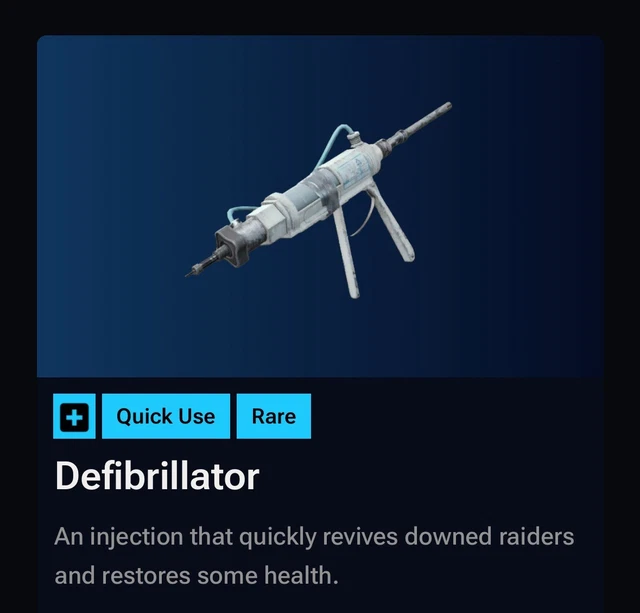 DEFIB BLUEPRINT ⭐️ Arc Raiders 🌈 £2.24 - PicClick UK