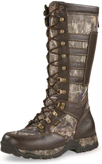 NEW LACED SNAKE Boots for Men, Rubber Hunting Boots Waterproof & Snake ...