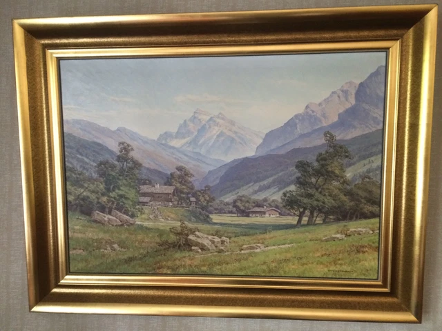 GEMÄLDE VON ERNST Walter Retzlaff (E.C.W. Retzlaff) EUR 120,00 ...